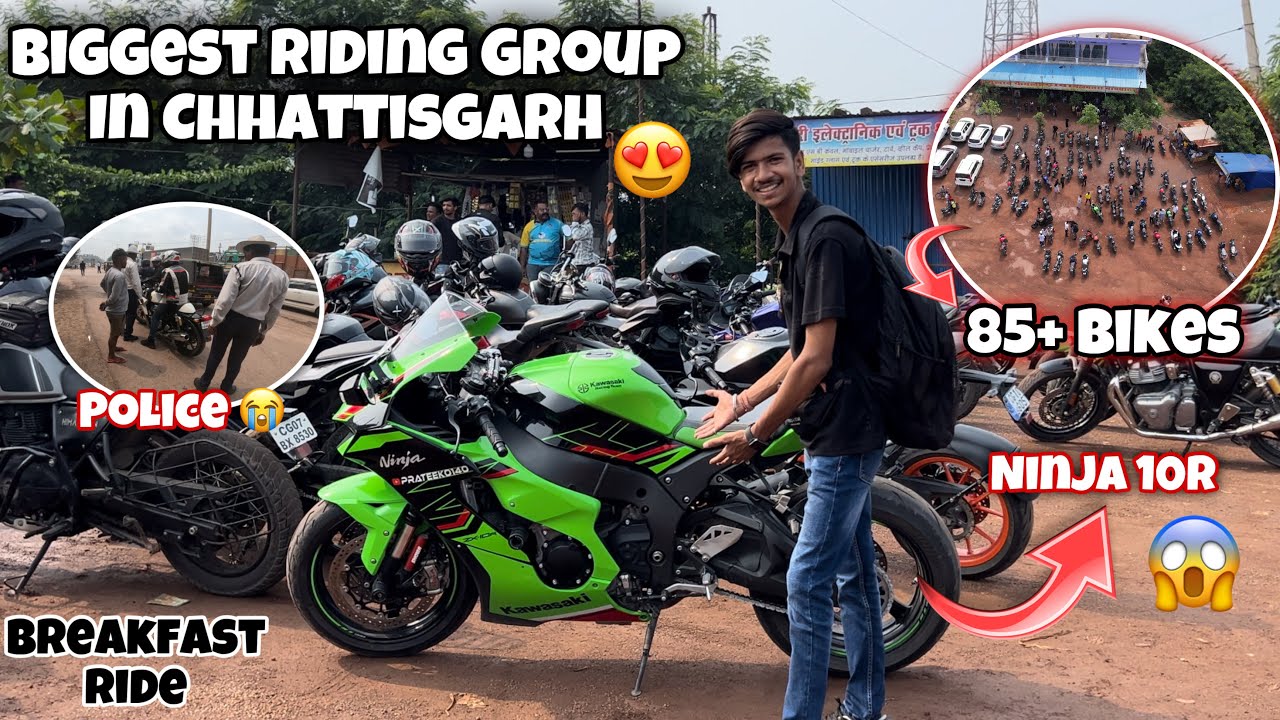 Meet-up Ride Wolfpack The Biggest Riding Group In Chhattisgarh 😍 - YouTube