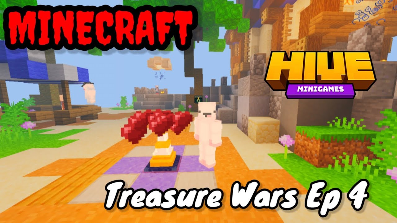 โหมดทีม 3 มายคราฟสครามหีบสมบัติ Ep 4|Minecraft Treasure Wars Sever The ...