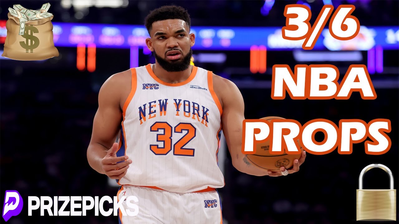 PRIZEPICKS NBA PICKS | THURSDAY 3/6/25 | NBA PLAYER PROPS PICKS | NBA ...