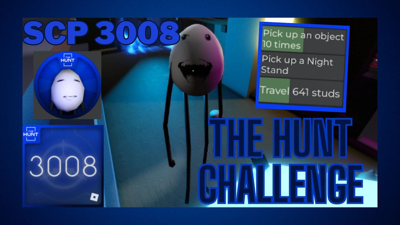 How to do SCP 3008 THE HUNT - YouTube