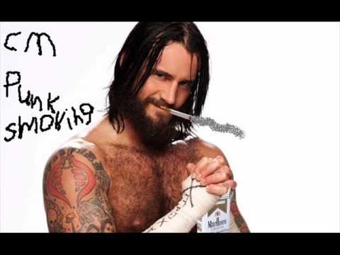 cm punk smoking - YouTube