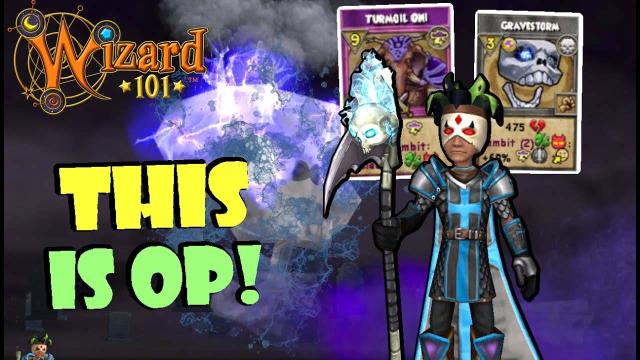 Wizard101 Max Death PvP: This GRAVESTORM Turmoil Oni Combo Is NUTS ...