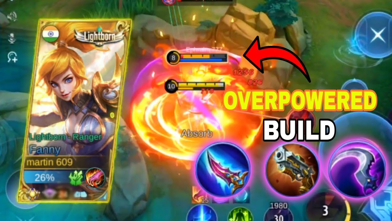 FANNY OVERPOWERED BROKEN BUILD | TOP GLOBAL BEST BUILD 2022 | FANNY ...