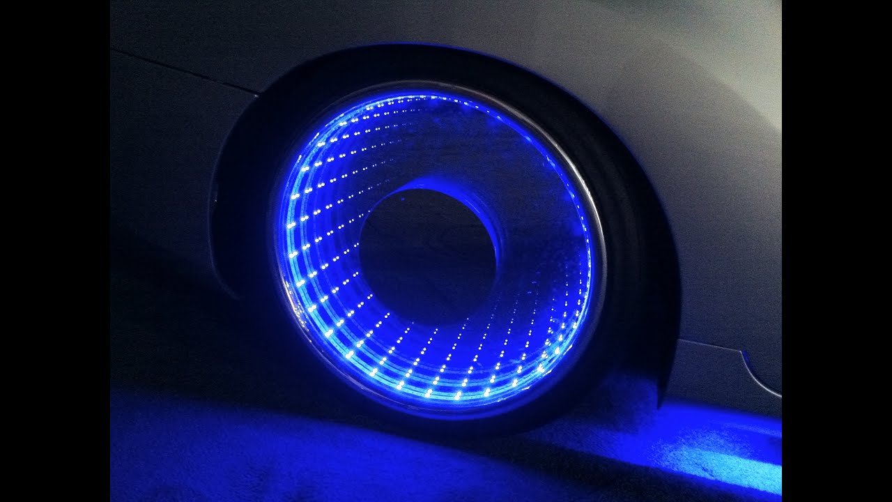 SEMA 2015 Toyota MIRAI Back to the Future Custom L.E.D. RIM - YouTube