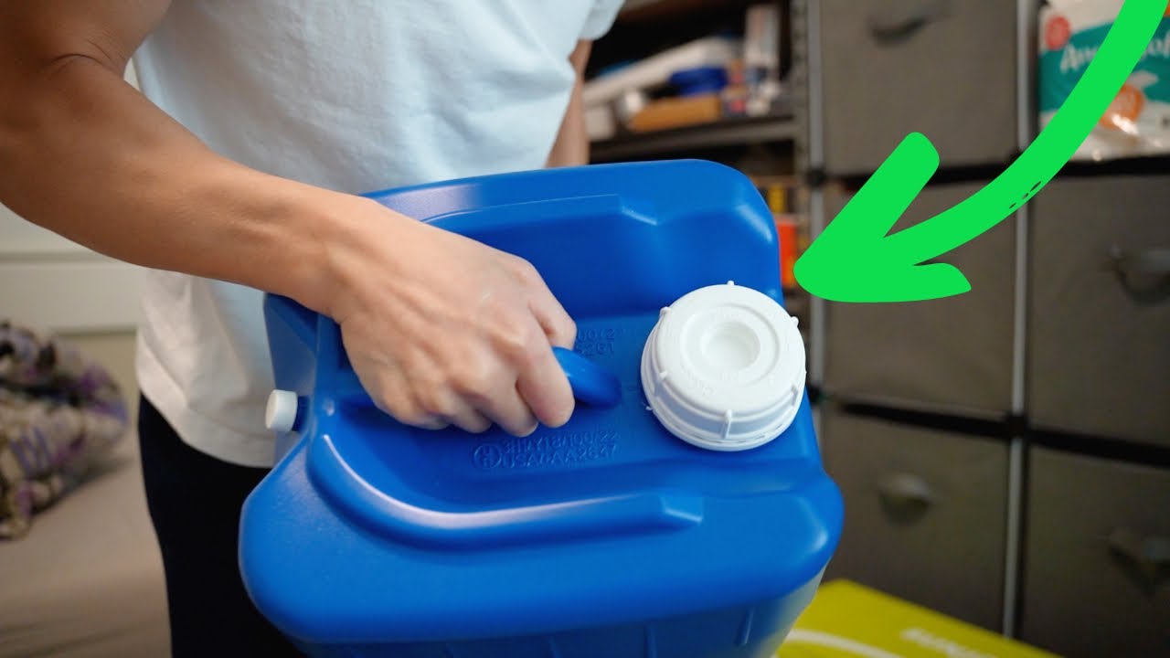 Review: API Kirk Containers 5 Gallon Samson Stackers - Emergency Water Storage Kit - YouTube