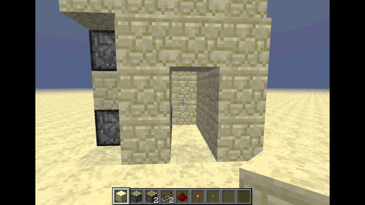 Minecraft piston elevator **Works On XBOX** - YouTube