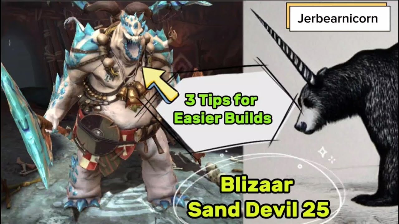 Sand Devil 25: 3 Tips for an Easier Blizaar Build - Raid Shadow Legends ...