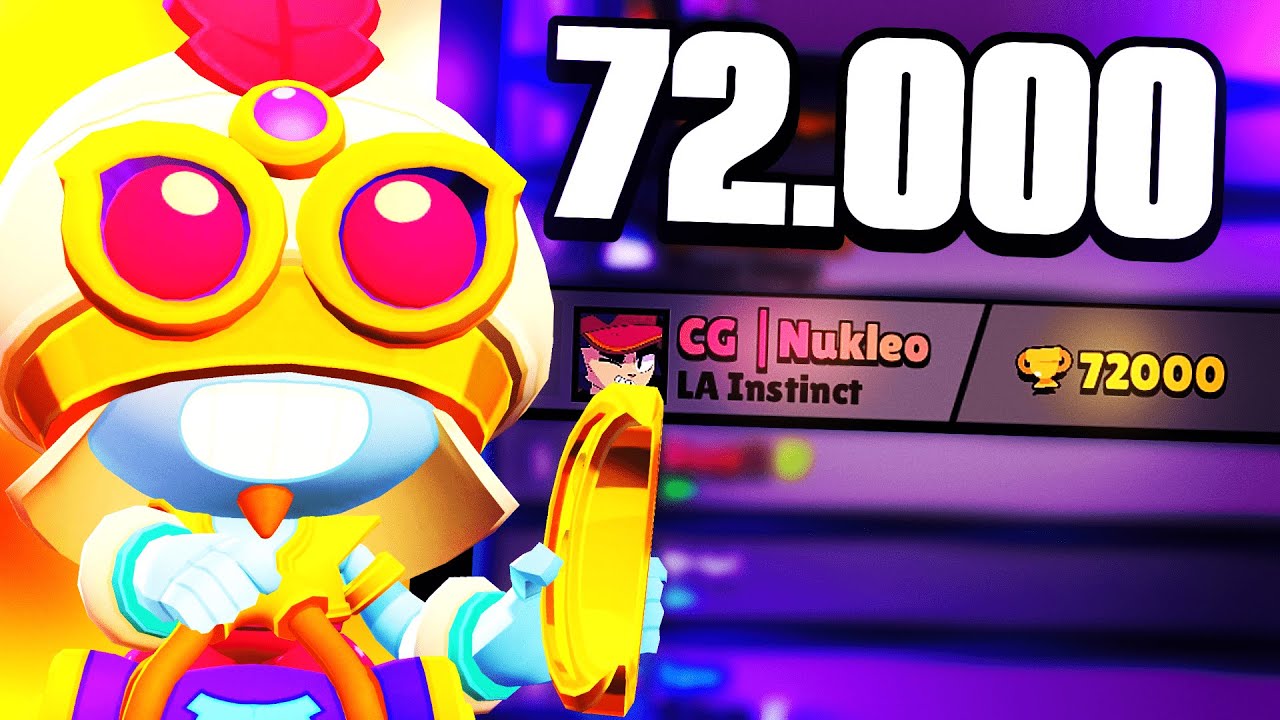 ¡SUBO a 72.000 COPAS con CARL SULTÁN! 🔥 | BRAWL STARS - YouTube