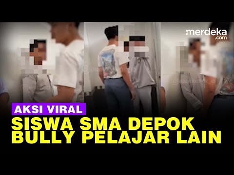Viral Aksi Siswa SMA Depok Bully Pelajar Lain di Toilet, Korban Dibuat Tak Berkutik