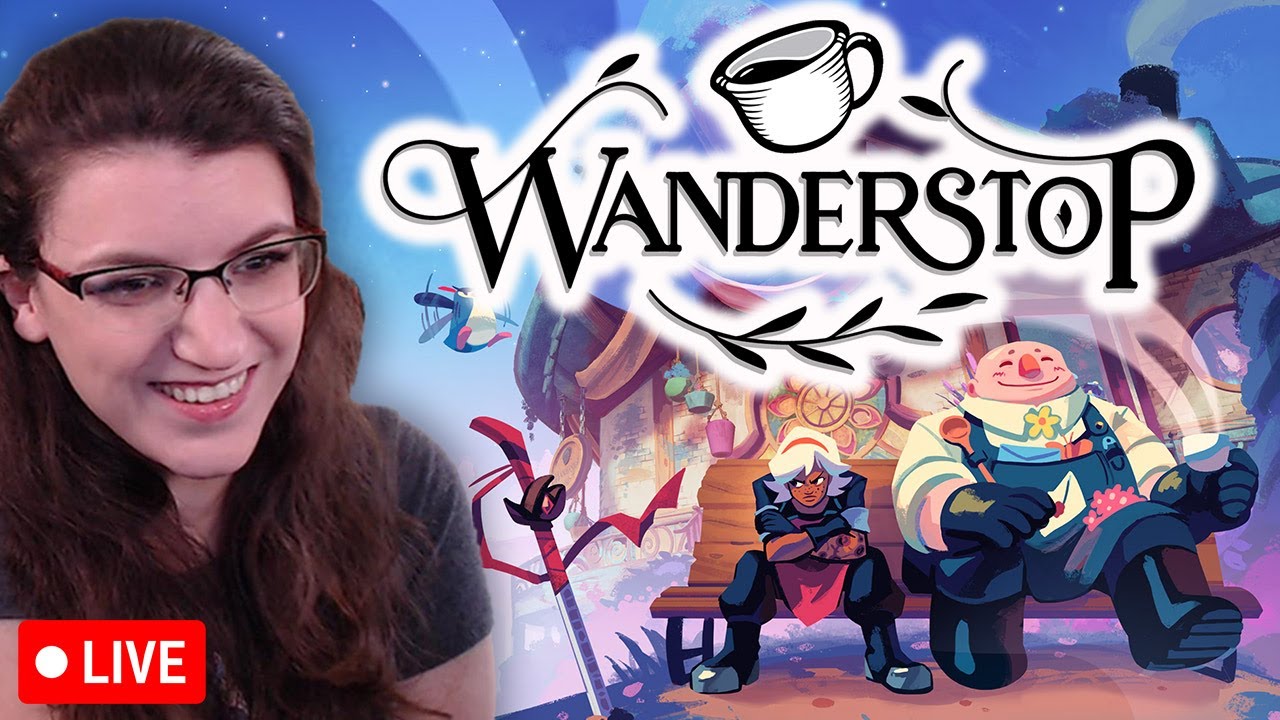 Running the Tea Shop! Wanderstop Day 3! - YouTube