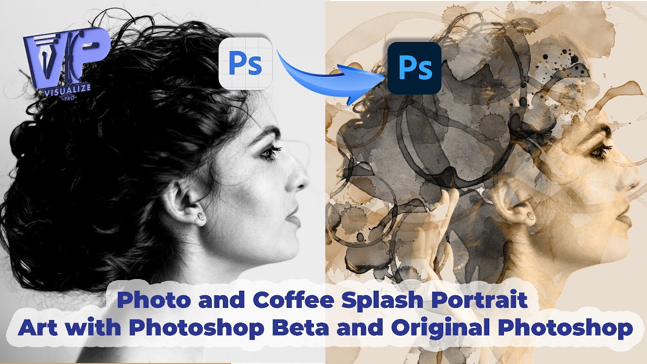 Amazing Transformation! Photo and Portrait Art with #photoshopbeta and ...