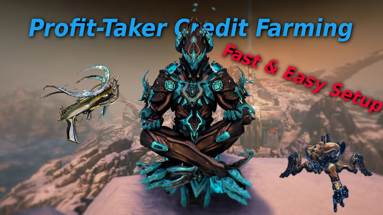 Profit-Taker Chroma Credit Farming Setup | Warframe - YouTube
