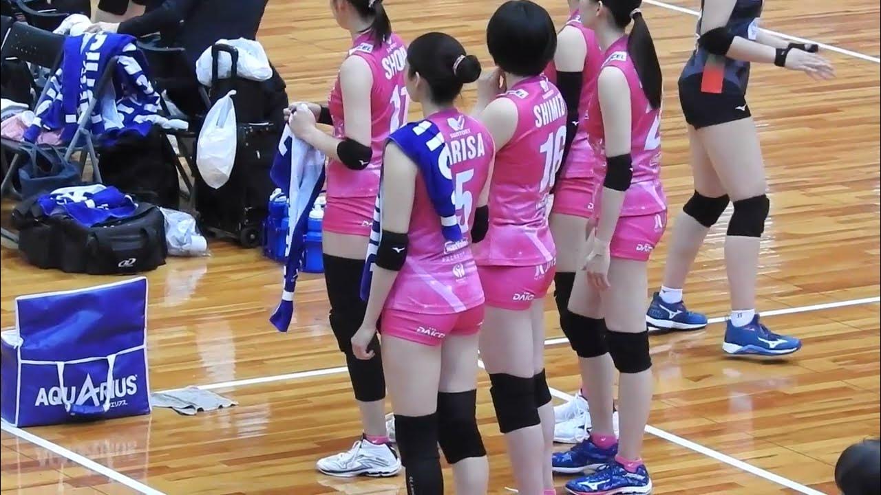Japanese women's volleyball V-League Victorina Himeji Arisa Nagano ⑦ - YouTube