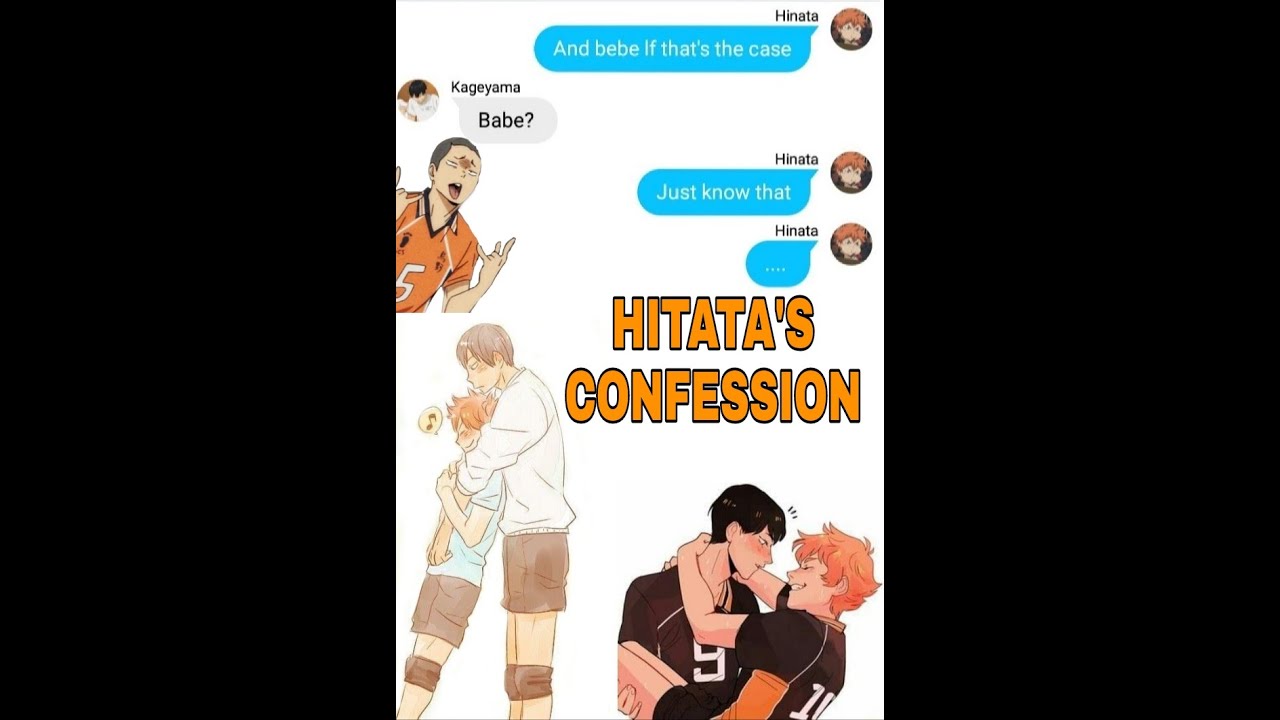 Haikyuu text - HINATA CONFESSION! LYRIC! - YouTube