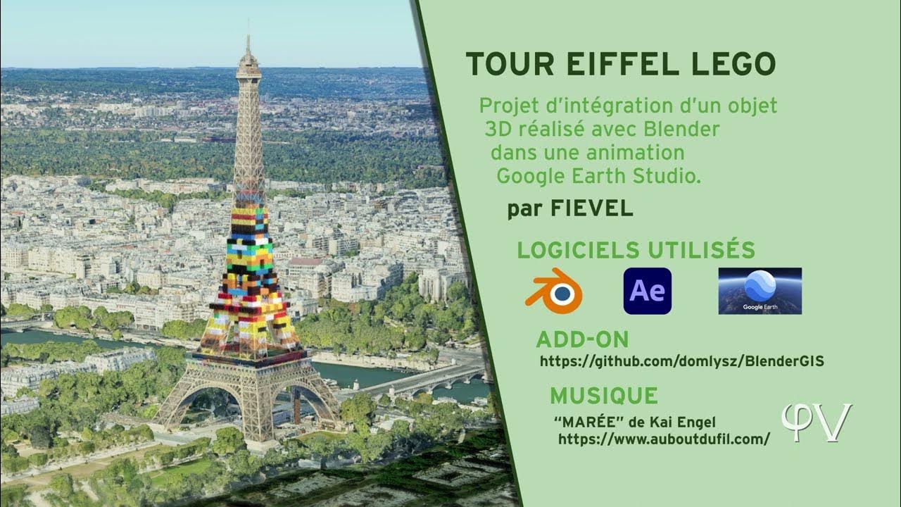 TOUR EIFFEL EN LEGO - YouTube