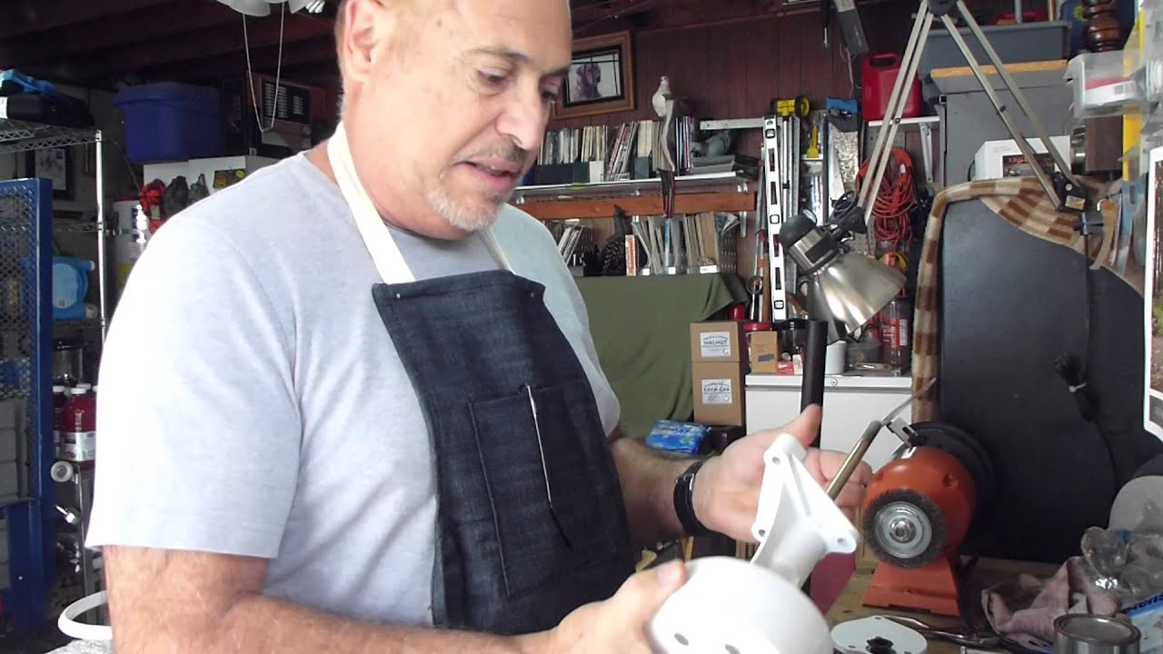 Luhrs Boat stering gear box #1 - YouTube