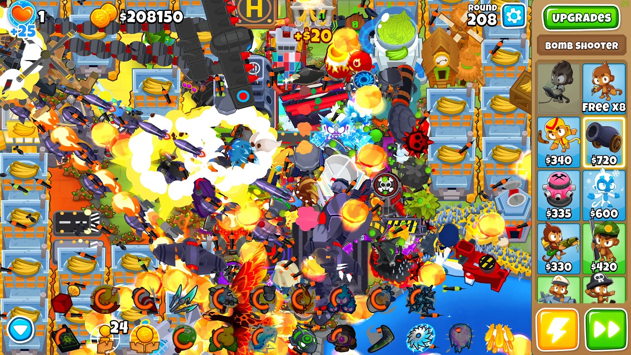 BTD6 All Tower Trees Maxed - YouTube