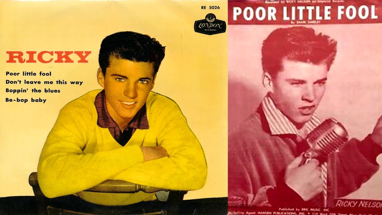 RICKY NELSON - POOR LITTLE FOOL ( 1958 ) VIDEO IN COLOUR - YouTube
