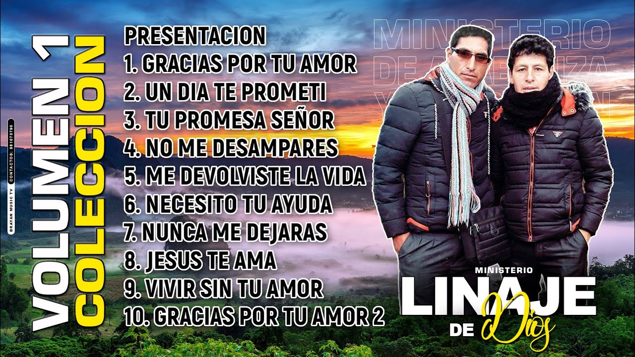 🟢 MINISTERIO LINAJE DE DIOS /// 📀 𝘿𝙑𝘿 // Volumen1 🎹 🎤 - YouTube