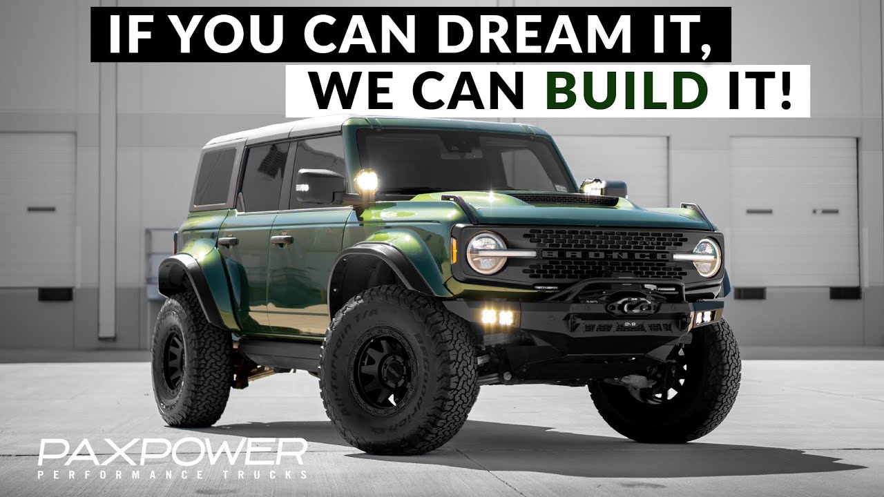 Bronco Fiberglass Body Kits