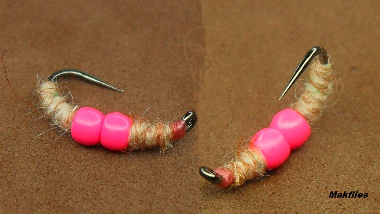 Fly Tying a Winter Heavy Grayling Bug by Mak - YouTube