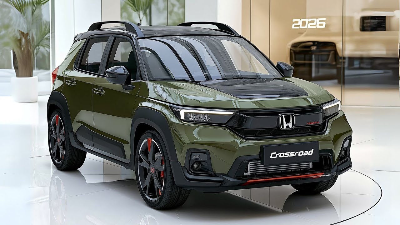 2026 Honda Crossroad Revealed – The Boxy SUV Makes a Bold Comeback ...