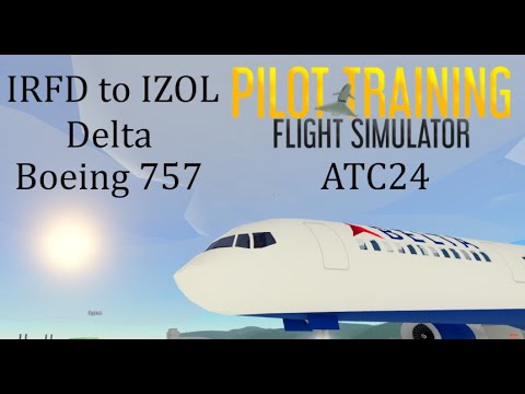 PTFS ATC24 - Delta Boeing 757, IRFD to IZOL - YouTube