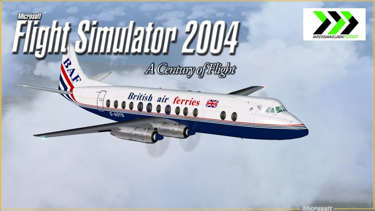FS2004 - Vickers Viscount 806 - YouTube