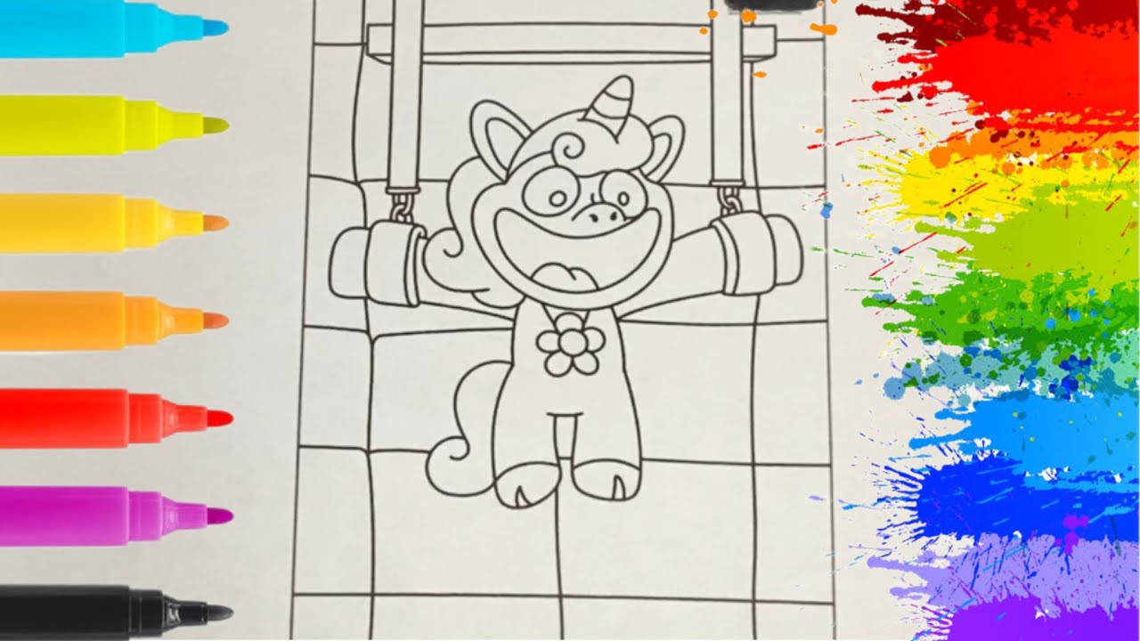 How to coloring craftycorn grey colors guys enjoy watching 🌈🌈🌈🌈🌈🌈🌈🌈🌈🌈 ...