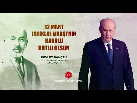 12 Mart İstiklal Marşı'nın Kabulü Kutlu Olsun