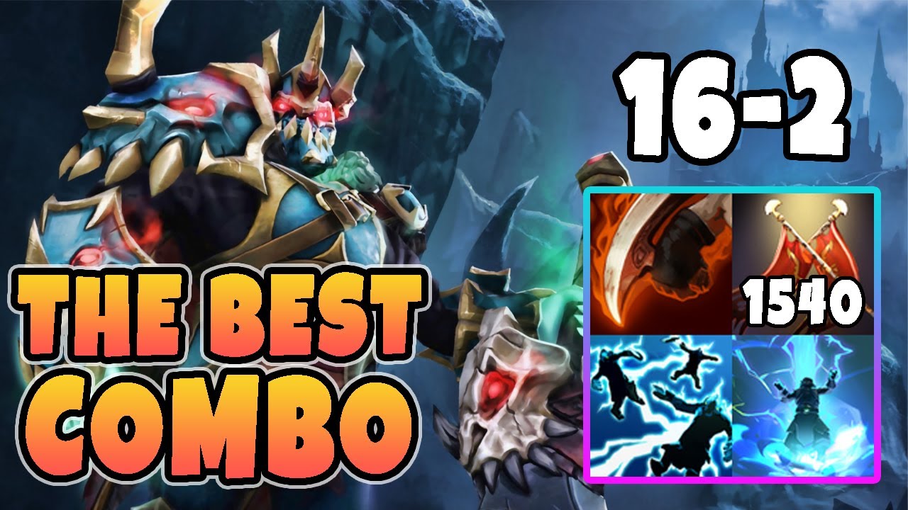 WRAITH KING BEST COMBO - Dota 2 Custom Hero Chaos - YouTube
