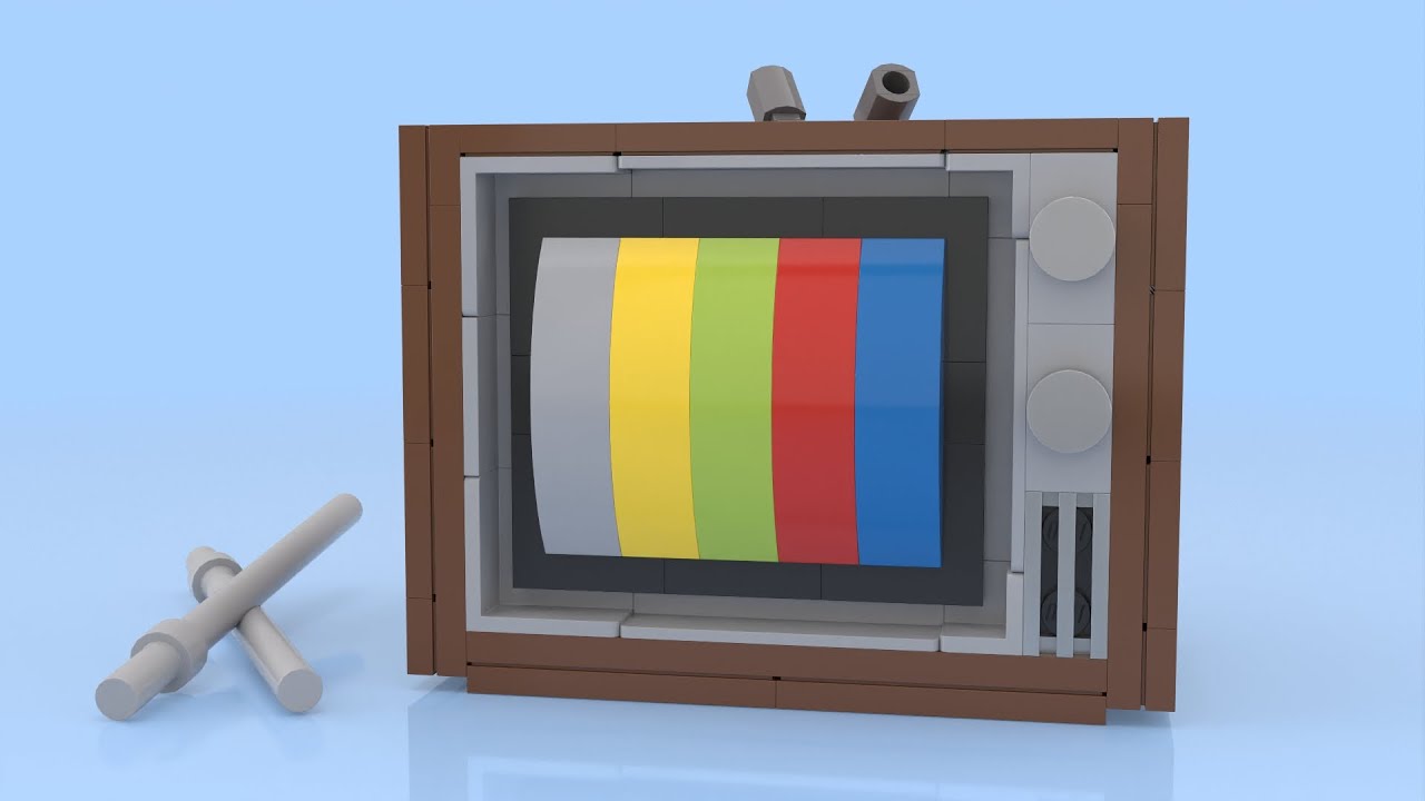LEGO 80"s Retro TV 📺 | Nostalgia in Miniature! 🧱🎮 - YouTube