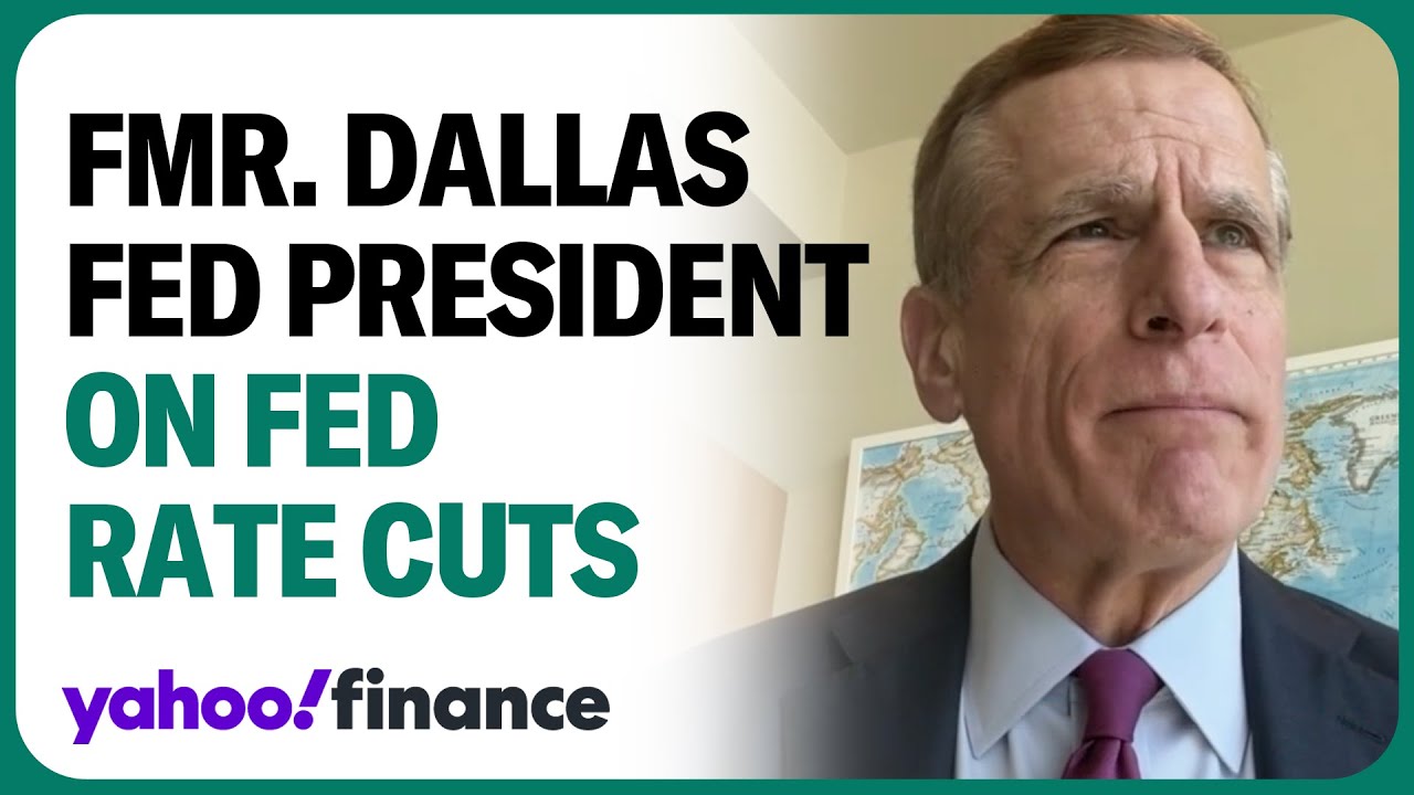Fed is setting stage to make first cut in March or May: Fmr. Dallas Fed ...