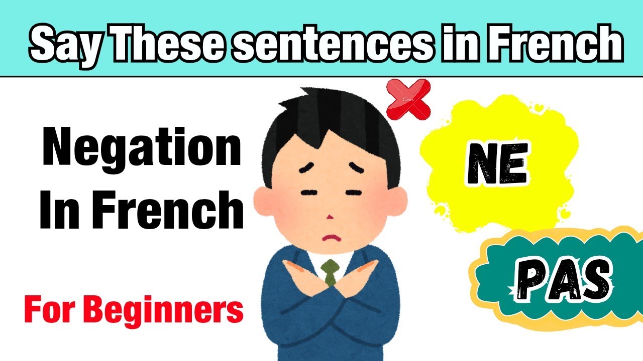 How to Make Negative Sentences in French 🎯 No Confusion with this Way ...