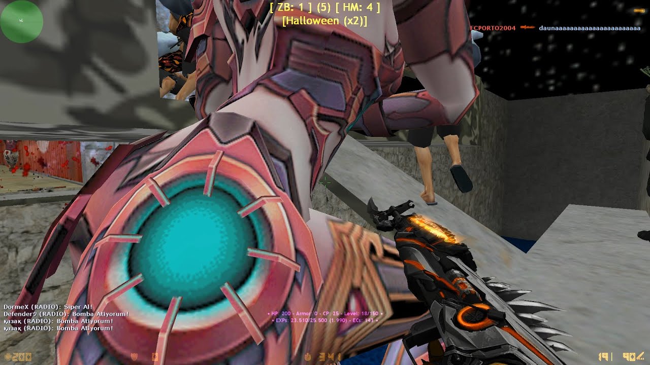 Counter-Strike 1.6: Dark Professional | Zombie Escape Levels [Halloween ...