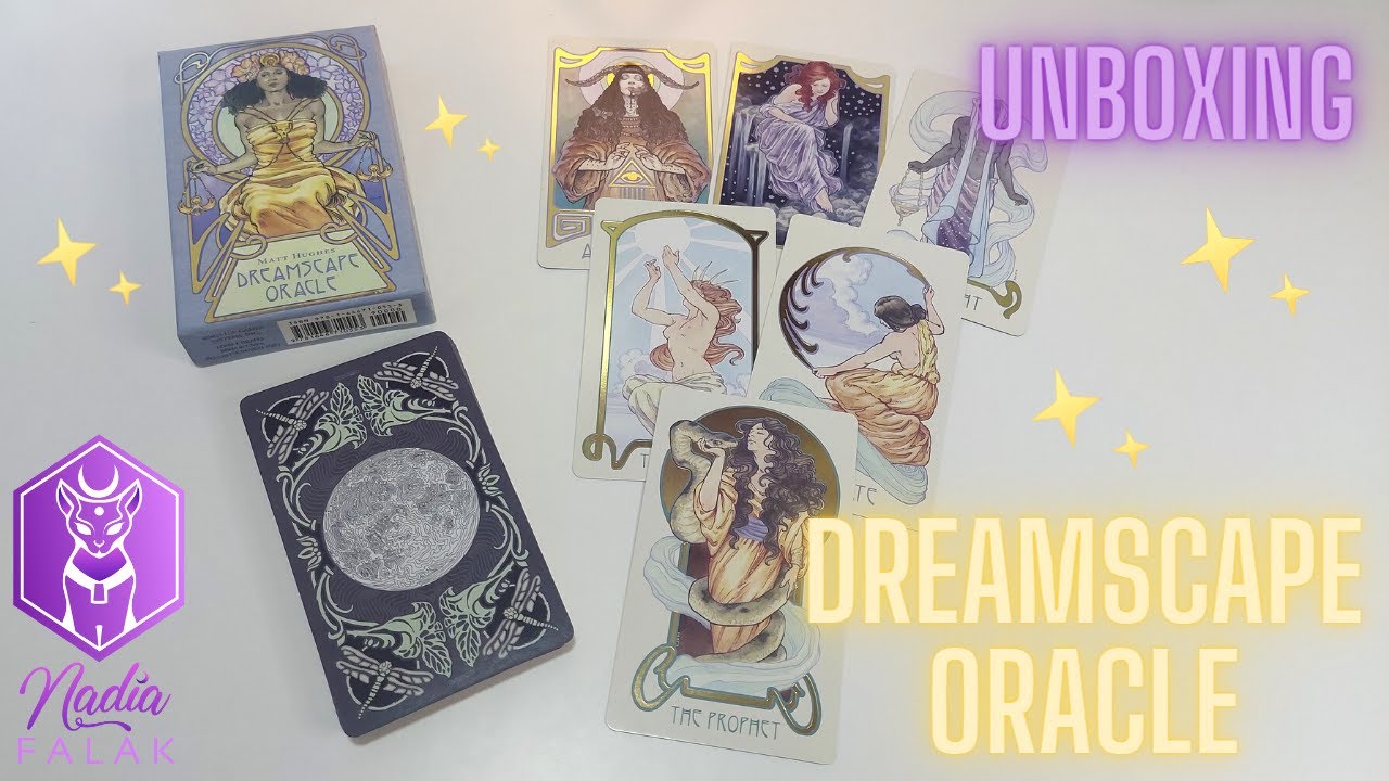 DREAMSCAPE ORACLE Unboxing y Primeras Impresiones (Español) 💜 Nadia Falak - YouTube