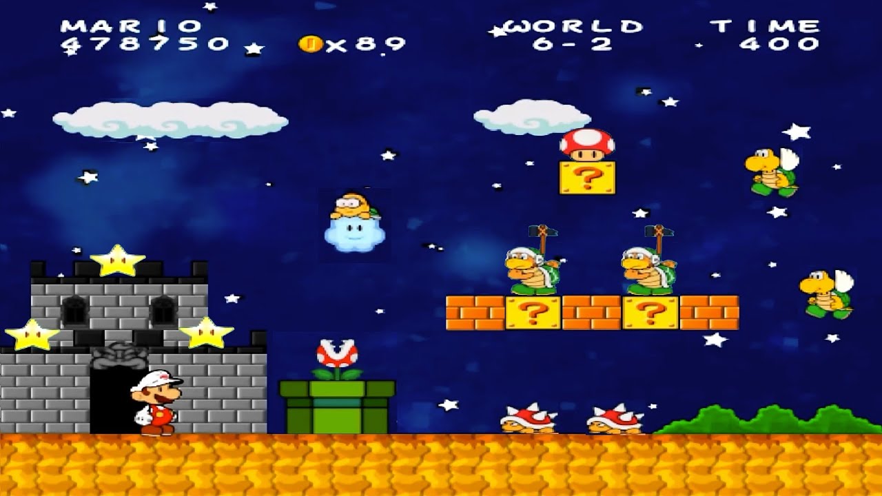 Super Mario Bros HD: Paper Mario Part 2 - YouTube