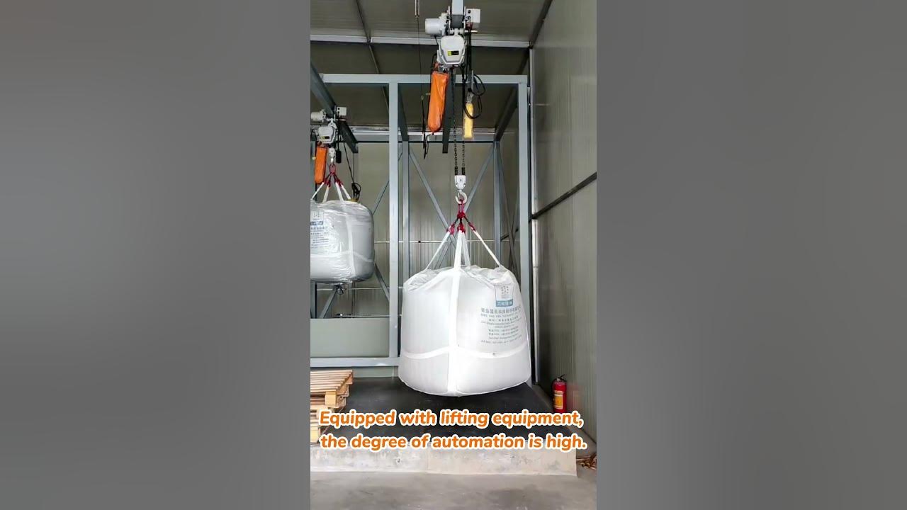What to do when manual unloading becomes difficult?#jumbo bag unloader ...