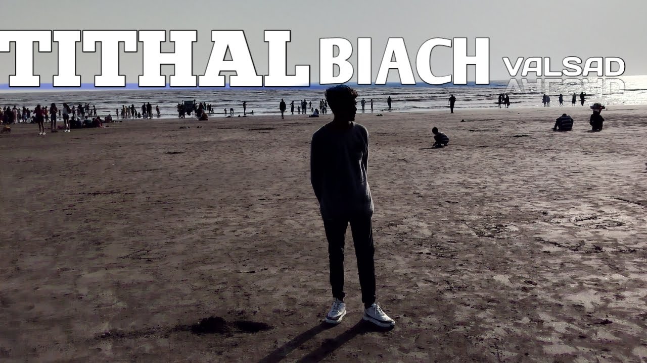 TITHAL BIACH VALSAD🌊 ll PART 3 BIACH VLOG😍 #valsad #dailyvlog #minivlog ...