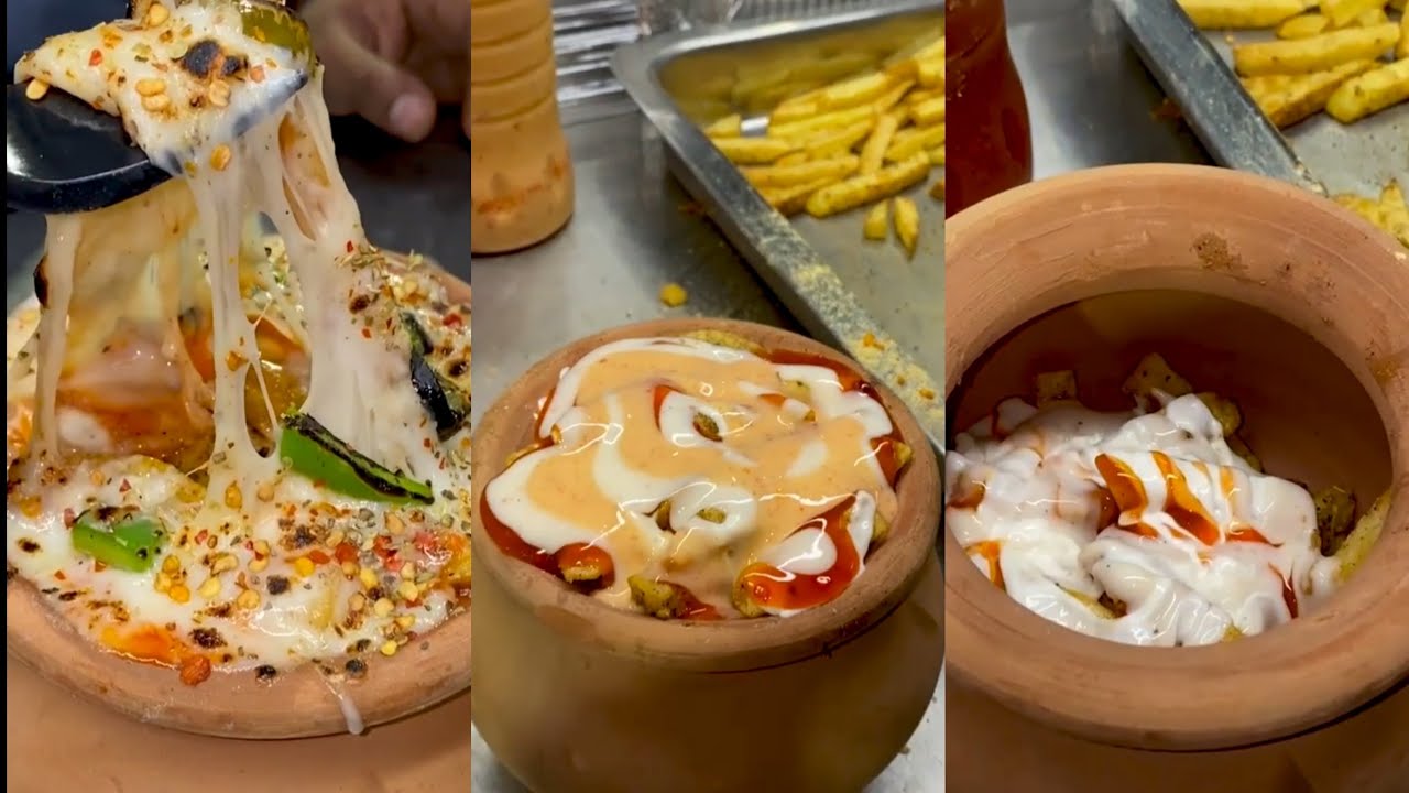 matka pizza fries ! matka pizza fries recipe - YouTube