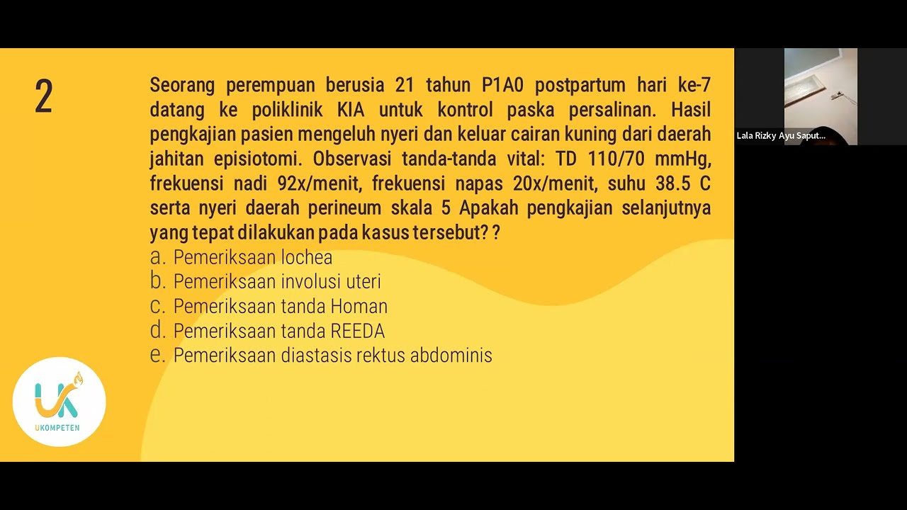 Live 🔴 Pembahasan Soal UKOM Keperawatan Maternitas - YouTube