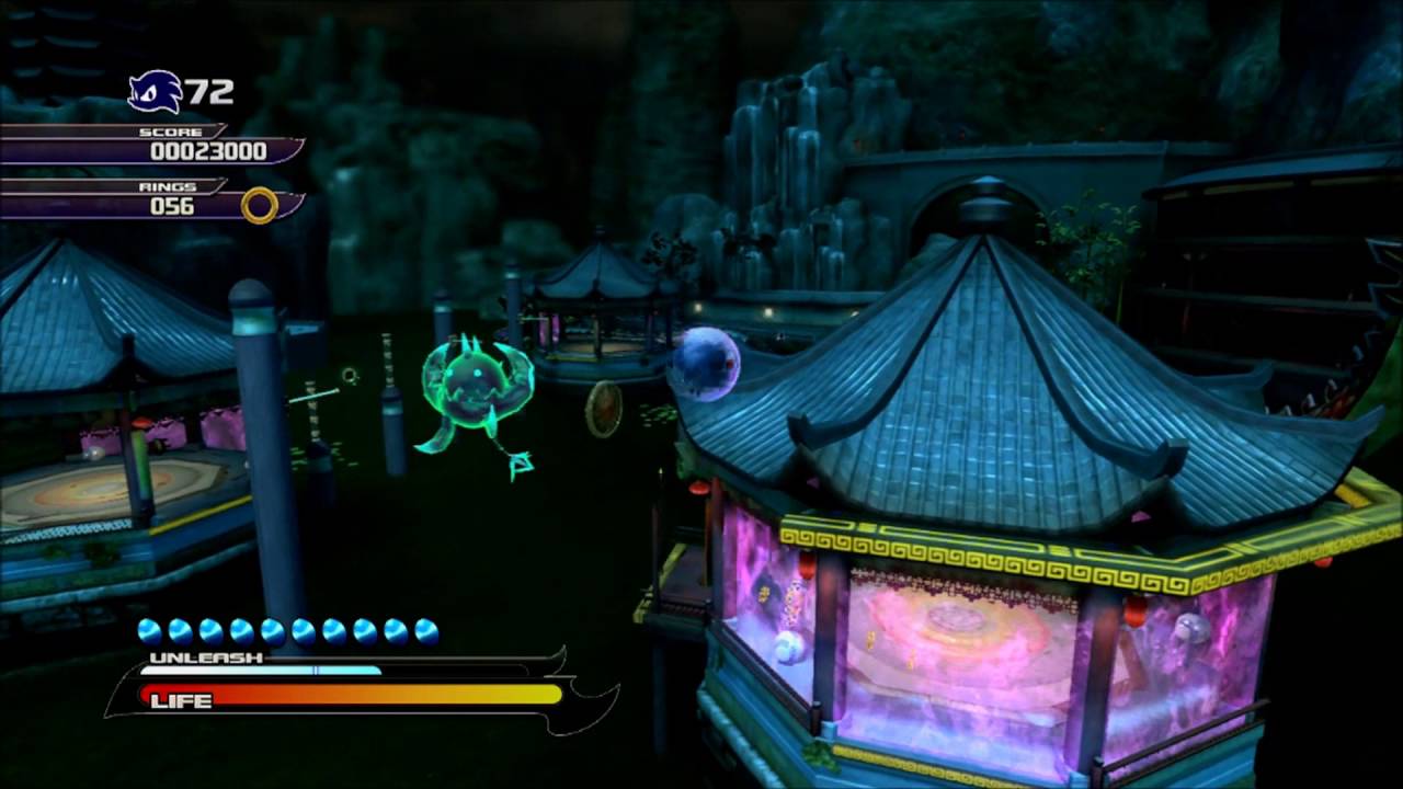 Sonic Unleashed Chun-Nan Night Stage xbox 360 - YouTube