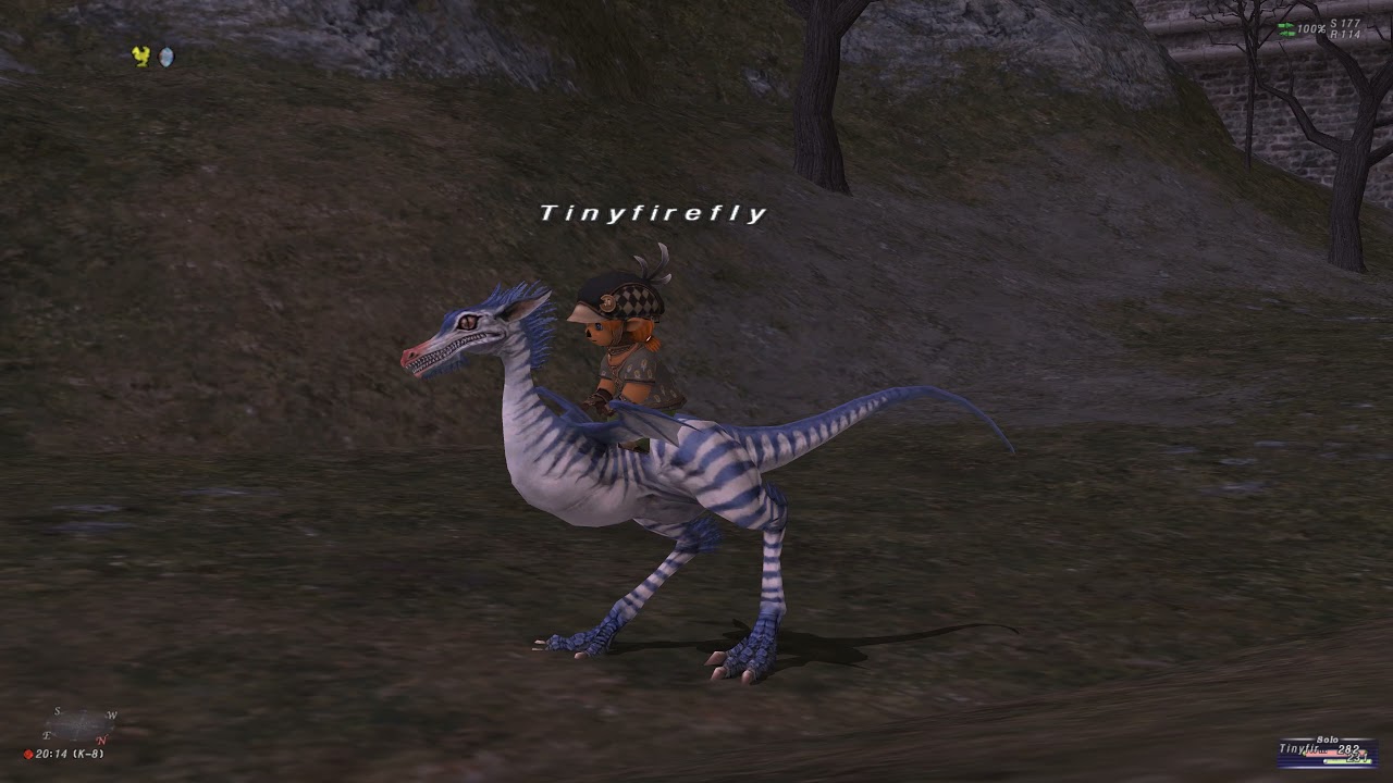 FFXI Raptor Mount - YouTube