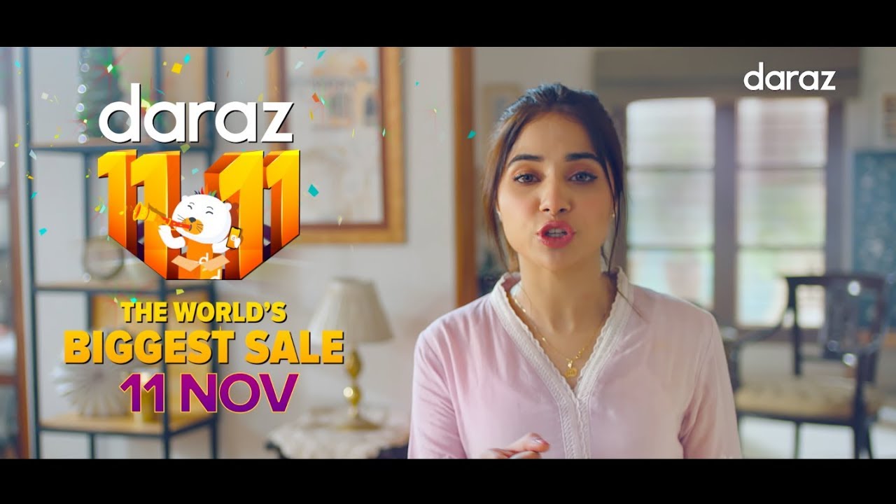 Daraz - 11:11 - Launch Commercial ft. Shahnaz & Faraz - YouTube
