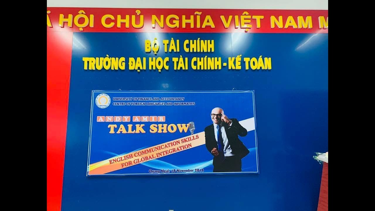 UFA TALKSHOW: ANDY AMIR - YouTube