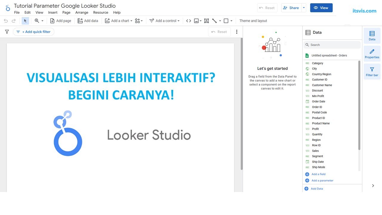 Bikin Dashboard Dinamis dengan Parameter di Looker Studio! - YouTube