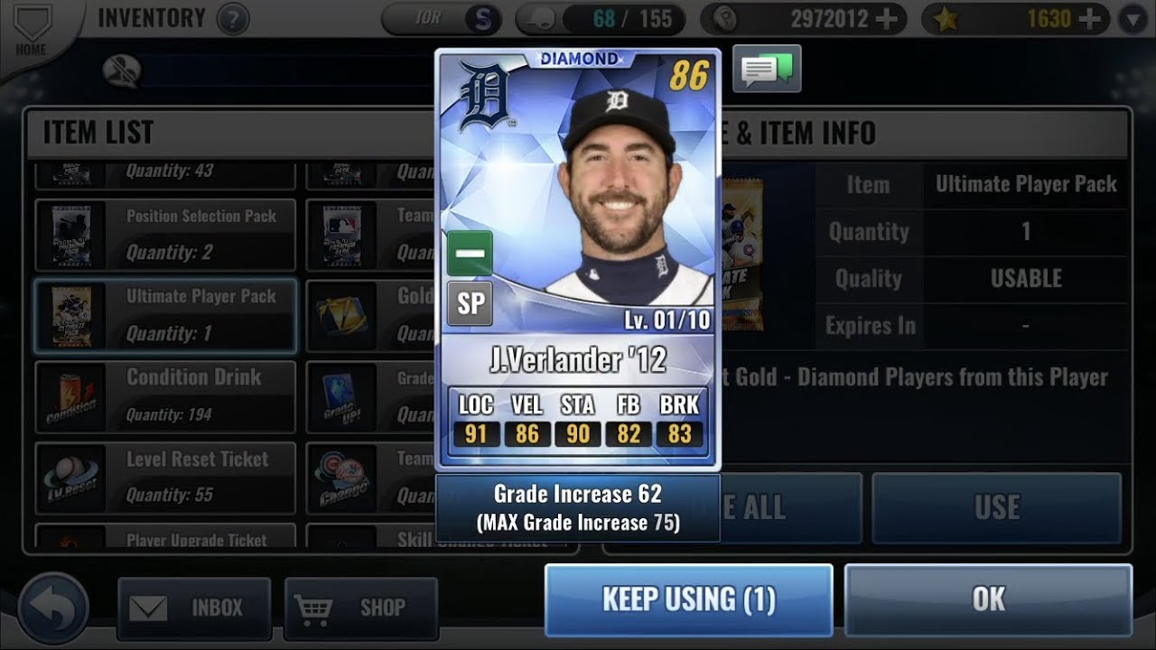 [MLB 9 INNINGS 19] 최고급/고급팩 개봉 (Premium pack / Ultimate pack) - YouTube