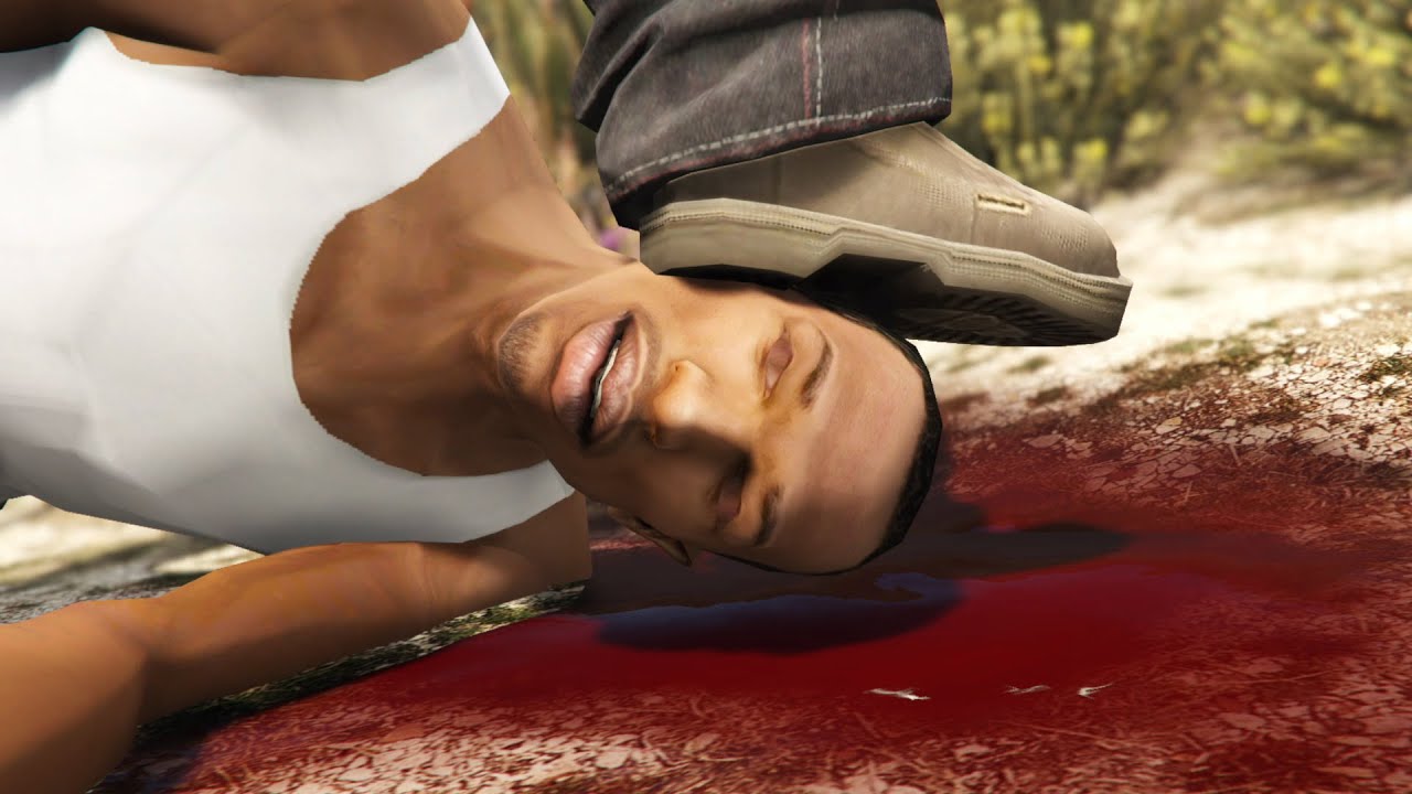 Franklin Kills CJ and His Homies and Takes Down Grove Street in GTA 5 ...