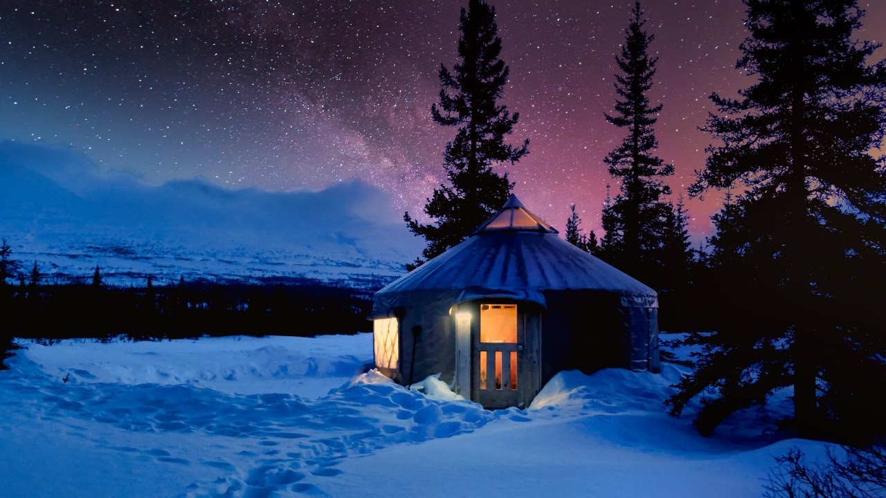 Deep Snow: Alaskan Winter Wilderness Hiking - YouTube