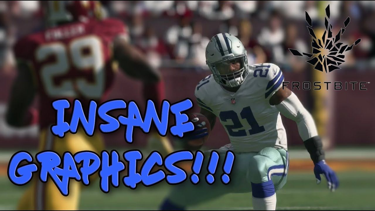 MADDEN 18 GRAPHICS LOOK INSANE!!! 4K ON XBOX ONE X - YouTube